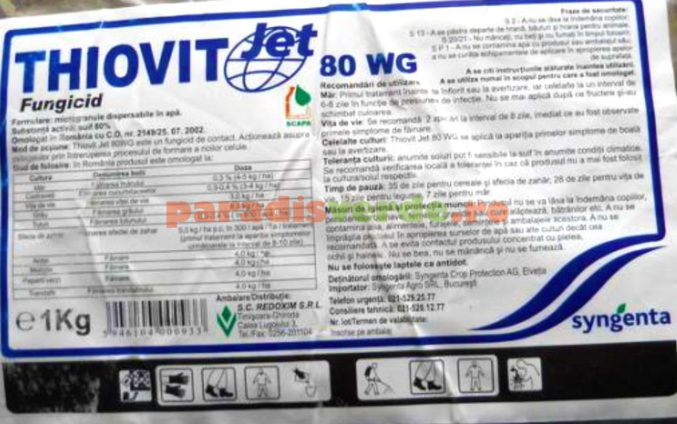 Thiovit Jet 80 WG | Paradis Verde