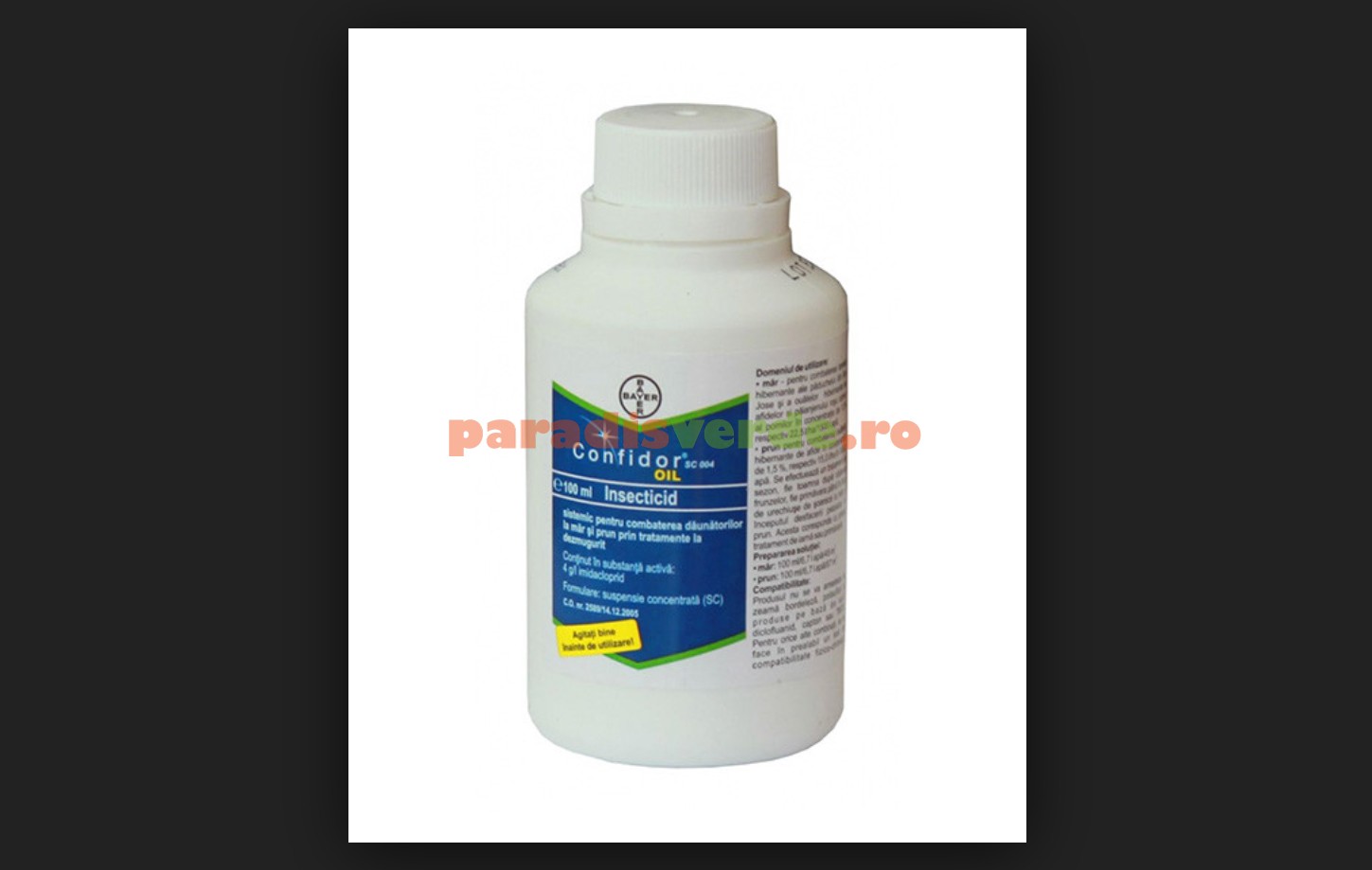 Confidor Oil SC 004 | Paradis Verde