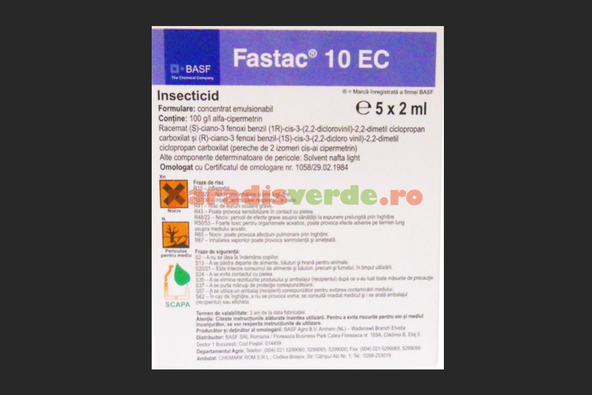 Fastac 10 EC | Paradis Verde