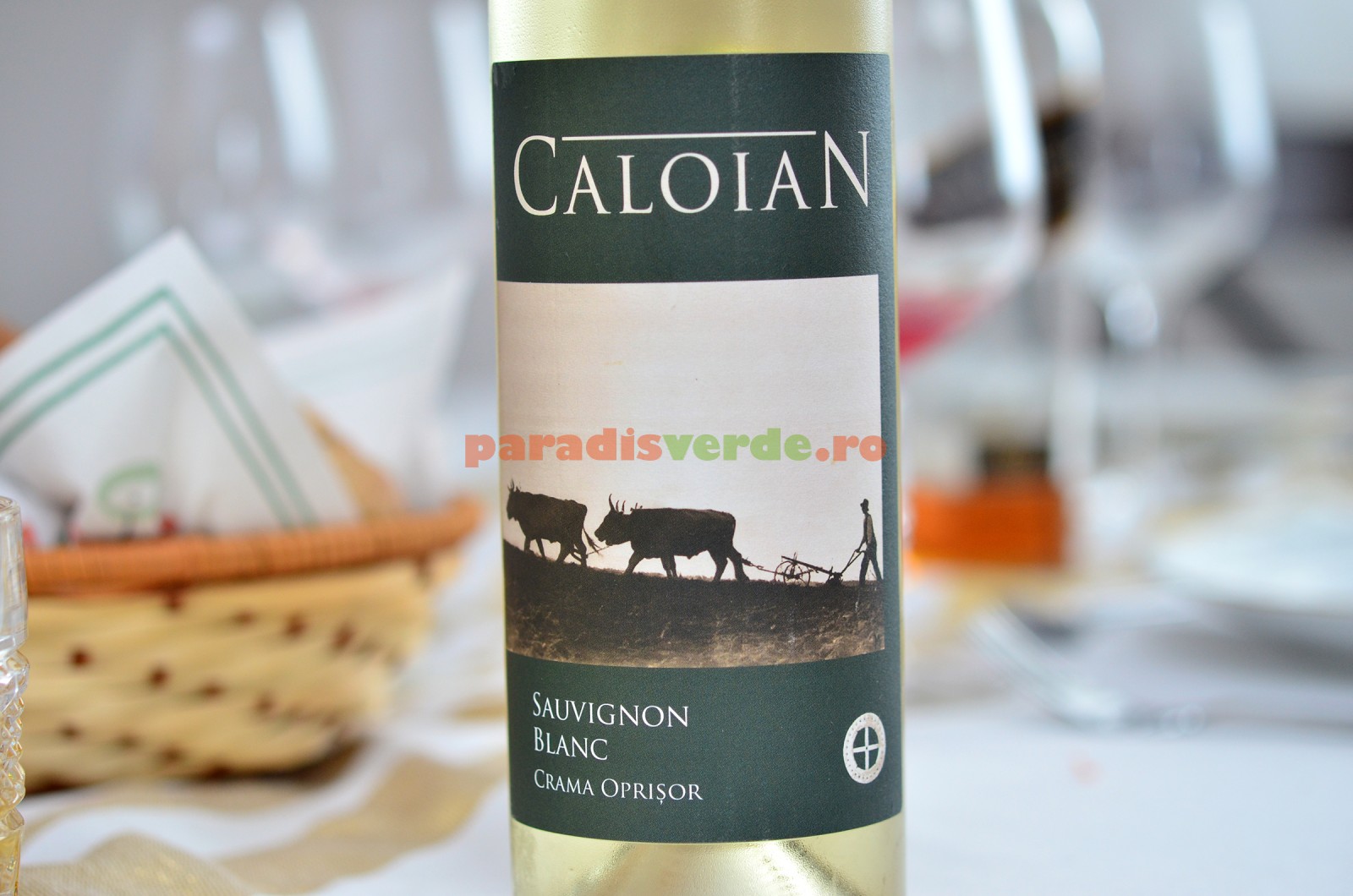 Caloian - Sauvignon blanc 2013 / Oprișor | Paradis Verde